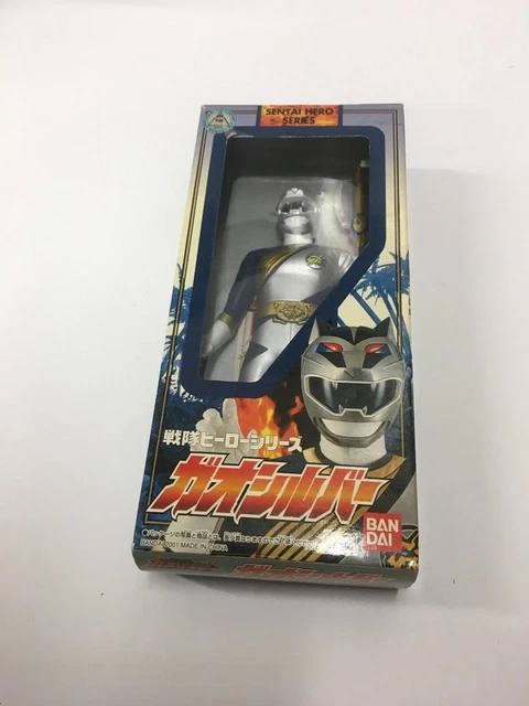 FIGURINE GAORANGER HYAKUJUU Sentai Gaoranger Gao Silver Sentai Hero ...