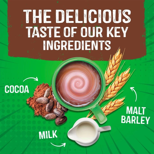 INSTANT MALT CHOCOLATE Drinking Powder Tin 400g £5.79 - PicClick UK