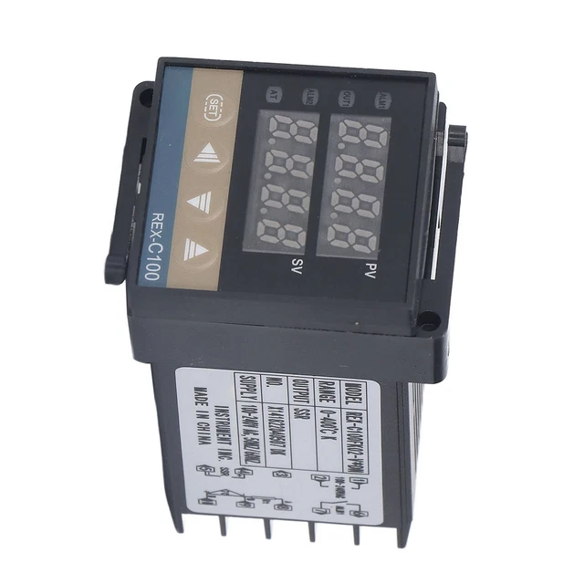 (25A)RÉGULATEUR DE TEMPÉRATURE REX C100 Kit De Contrôleur De Température PID EUR 20,20 - PicClick FR