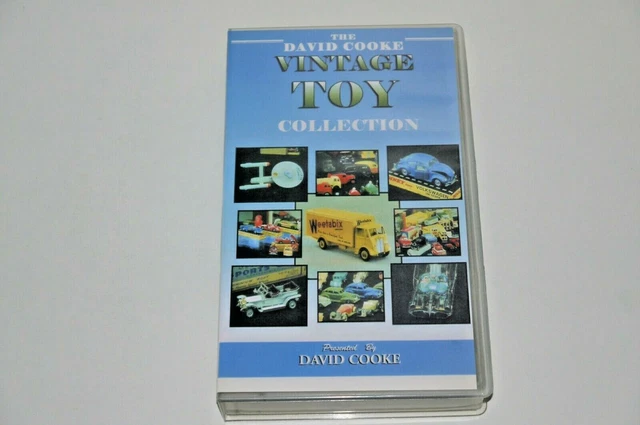 THE DAVID COOKE Vintage Toy Collection (Vhs Video Cassette) Corgi Dinky ...
