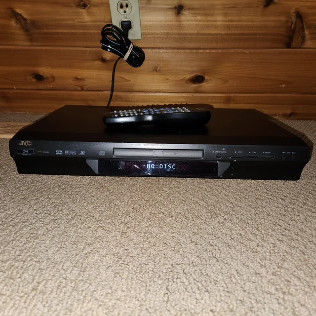 JVC DVD/SUPER VCD/VCD/CD PLAYER MODEL XV-S300BK *Tested & Working* With ...