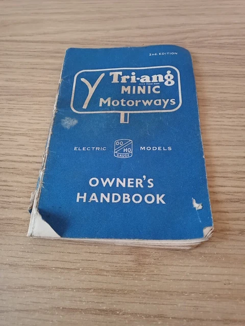 TRIANG MINIC MOTORWAYS Electric Models Owners Handbook 1962. £5.00 ...