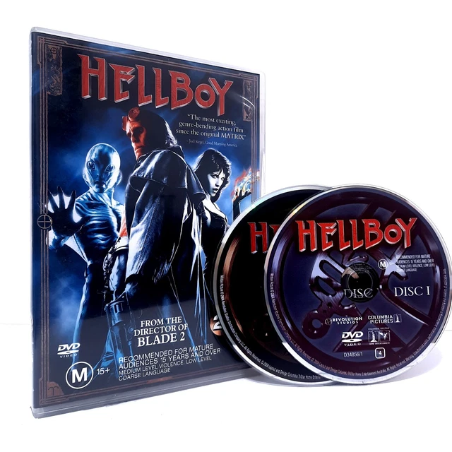 HELLBOY (2004) | DVD, R4 | Columbia/Tri-Star, 2004 | Guillermo del Toro $2.95 - PicClick AU
