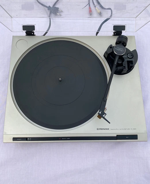 VINTAGE PIONEER PL-620 Quartz PLL Direct Drive Turntable Record Player ...