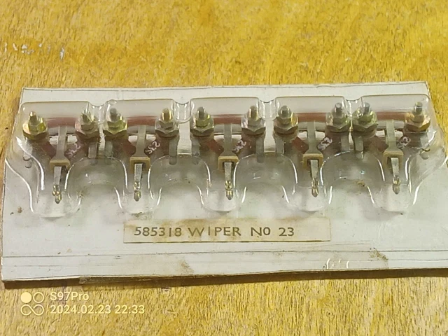 GPO STROWGER SELECTOR WIPERS TYPE 23 VERTICAL MARKING 5-PACK (New Old ...