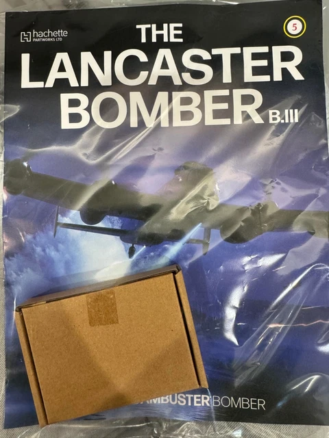 THE LANCASTER BOMBER Magazine Issue 5 + Plus Parts to Build ! £19.59 ...