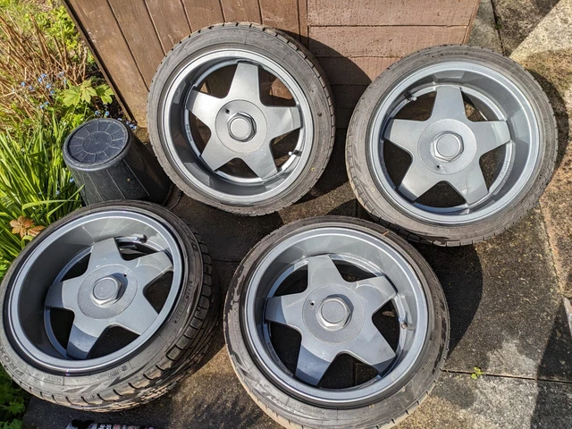 KERSCHER KARMONA ALLOY Wheels 4x100 4x108 16" 9j Et10 Deep Dish BBS ...