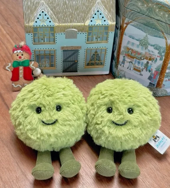 ADORABLE JELLYCAT 8CM Mushy Peas: Sweet, Silly & Perfect for Any ...