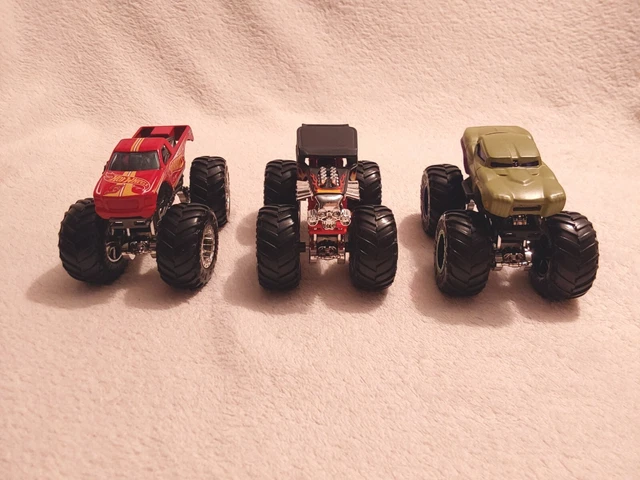HOT WHEELS MONSTER Jam Monster Truck**Shaker osseo**Incredibile Hulk ...