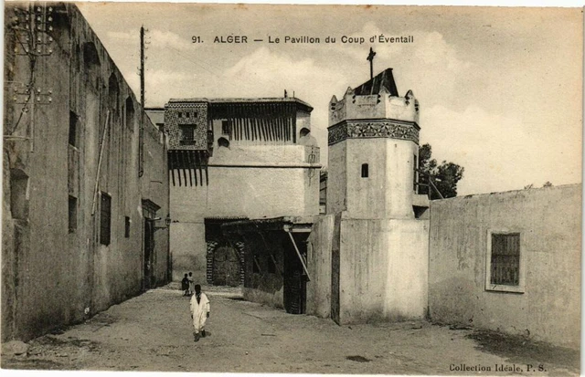 CPA AK ALGÉRIE-ALGER-LE Pavillon du Coup d'Éventail (238208) EUR 5,99 - PicClick FR