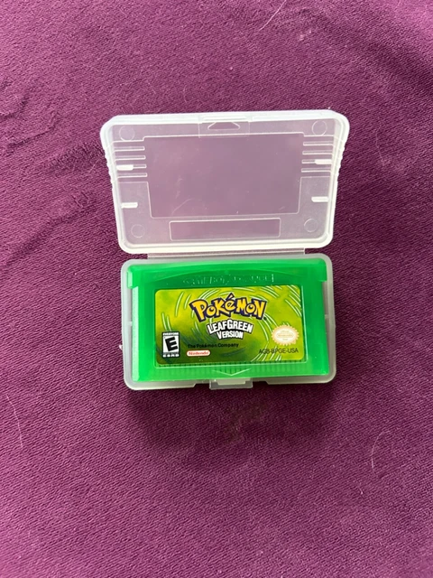 POKÉMON: LEAFGREEN VERSION (Nintendo Game Boy Advance 2004) GBA Cart ...