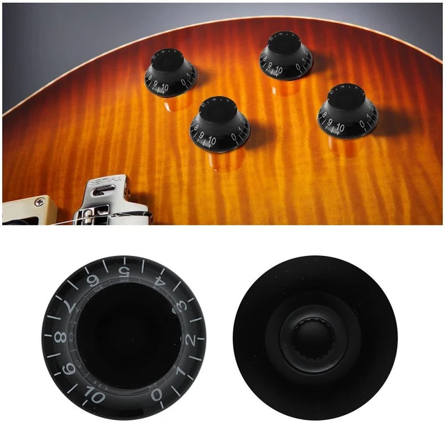 TUNING SWITCH TONE Volume Knobs Electric Guitar Speed Control For Les ...
