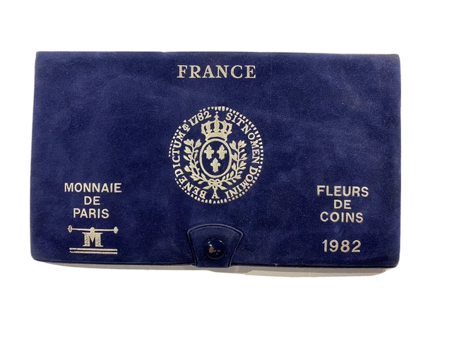 COFFRET FRANCE - Fleur de coins 1982, Monnaie de Paris NEUF EUR 99,00 ...