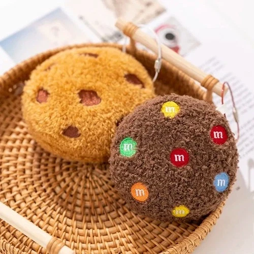 3 SIZES CHOCOLATE Biscuit Plush Pillow Cute Cartoon Cookies Toy Kids ...