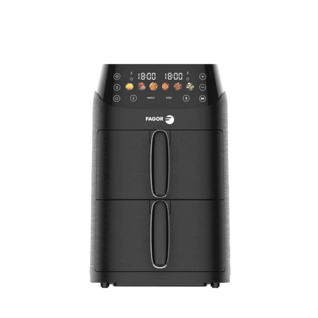 FAGOR FRITEUSE SANS Huile 2x2.5l 2000w Noir FG3301 EUR 69,70 - PicClick FR