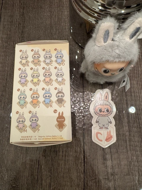 💯 AUTH BNIB Labubu color C 🩶POP MART The Monsters Pin for Love series 2 ...