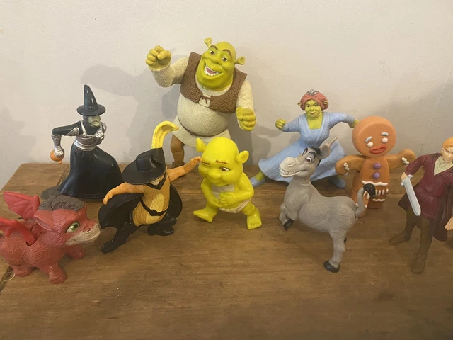 RARE SHREK FIGURE Bundle Mcdonalds Collectable Toys Figures £27.00 ...