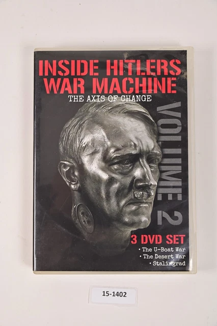 INSIDE HITLER'S WAR MACHINE, VOL.2: AXIS OF CHANGE - 3 DVD Set - USED ...