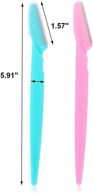 EYEBROW RAZOR FOR Women, BEoffer 40Pcs Multipurpose Exfoliating Blue ...