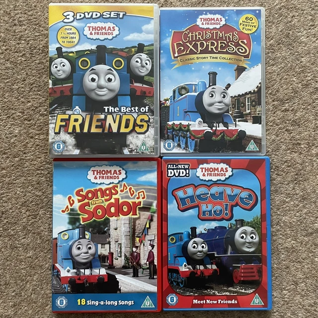 THOMAS THE TANK Engine & Friends, DVD Bundle / Job Lot Of 4, Genuine ...