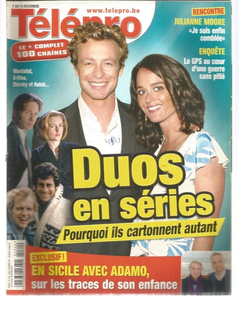 TELEPRO N°3118 DUOS En Series / Julianne Moore /Adamo / J.l Reichmann ...