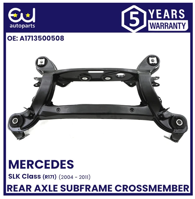NEW REAR SUBFRAME Crossmember Axle For Mercedes Slk R171 2004-2011 Incl ...