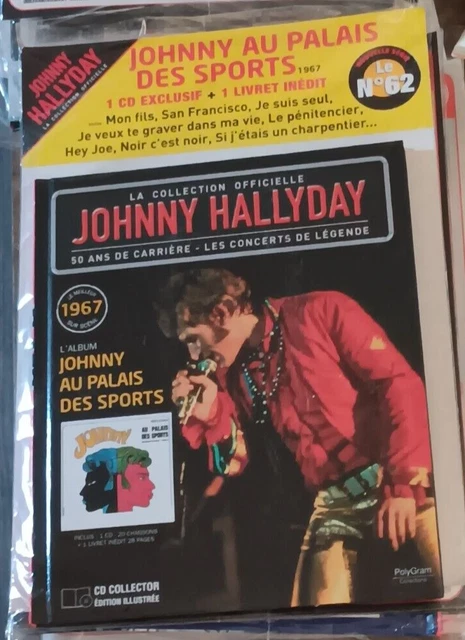 JOHNNY HALLYDAY - Collection officielle, Cd + Livret - Palais des ...
