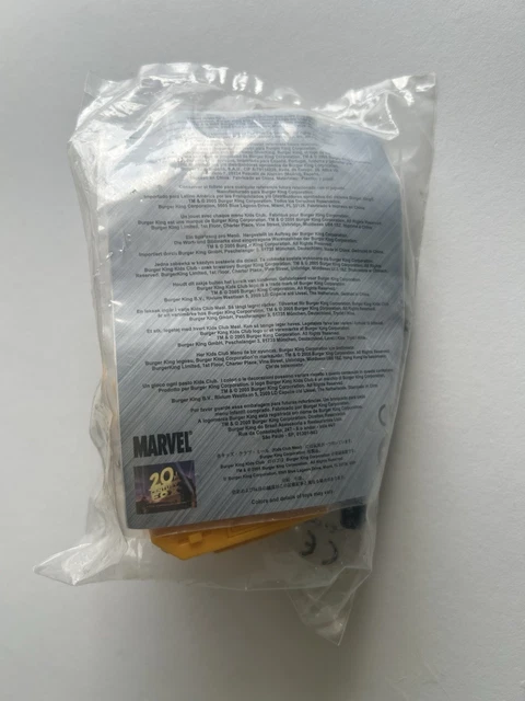 BURGER KING X-MEN 3 Wolverine 2005 Figure New Sealed Sealed In Bag £8. ...