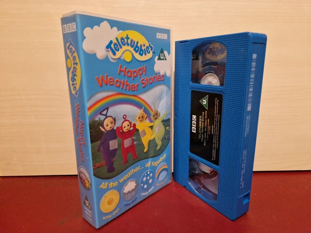 TELETUBBIES - HAPPY Weather Stories - BBC - PAL VHS Video Tape (T406) £ ...