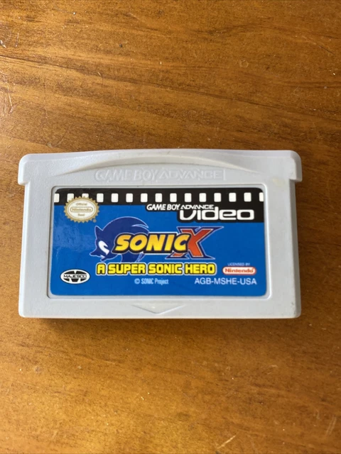 GAME BOY ADVANCE Video - Sonic X £25.70 - PicClick UK