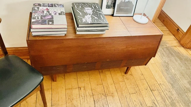 RADIOGRAM MID CENTURY Cabinet Stereogram Retro Vintage Record Player ...
