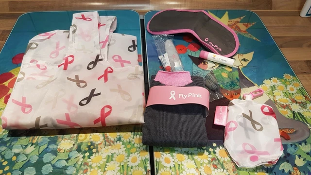 CONDOR THOMAS COOK Business Class Amenity Kit Fly Pink Augenmaske ...