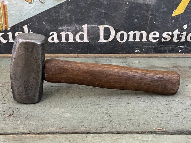 VINTAGE CYCLONE FORGING 2.5lb Mash Lump Hammer Sledge Pound Made in ...