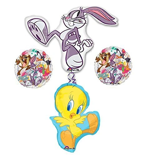 Tweety Bird Bugs Bunny Party Decorations Looney Tunes Cake Stand And Loot