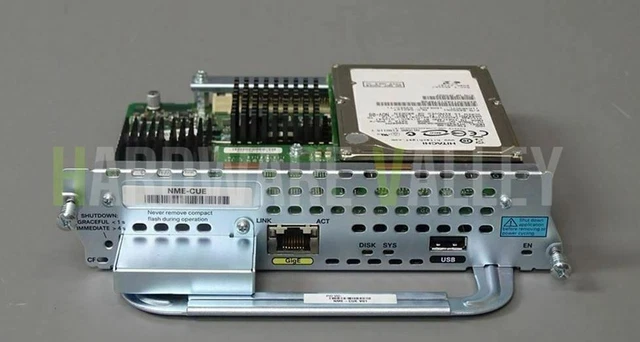 CISCO NME-CUE CISCO Unity Express Network Module Enhanced (8 Ports Incl ...