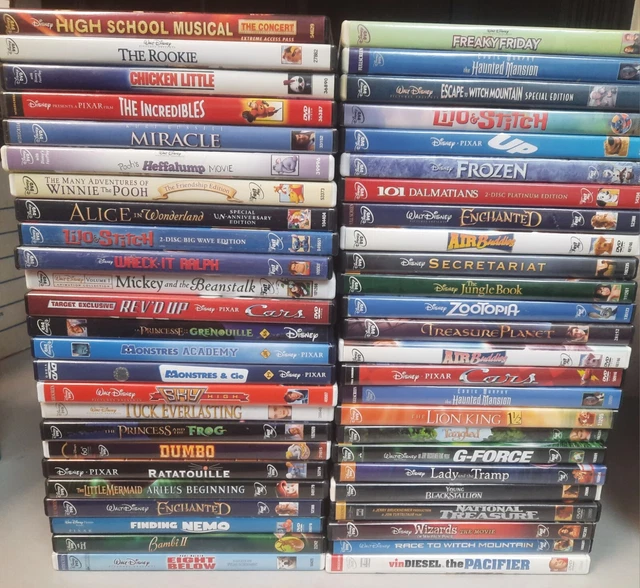 DISNEY KIDS Family Animation DVD Wholesale Lot Bundle 50 Movies £52.47 ...
