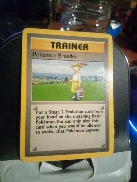 POKÉMON LEGENDARY POKÉMON Breeder Nonholo 102/110 Nm EUR 11,00 ...