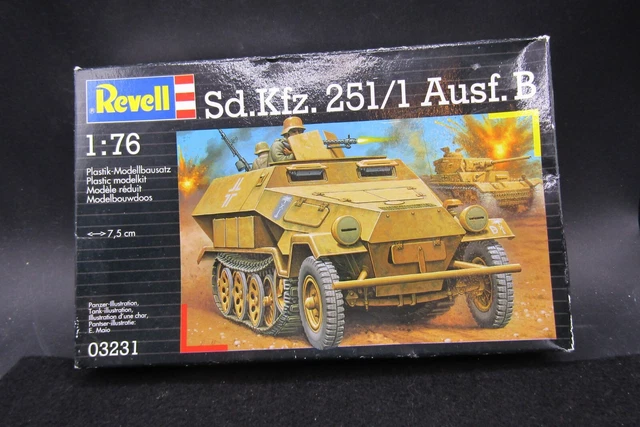 Revell Sdkfz 2511 Ausfb German Armoured Car 176 Scale Eur 835 Picclick De 
