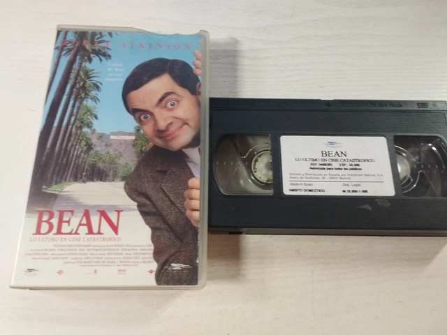 MR BEAN LE Dernier Film Catastrophe ROWAN ATKINSON - VHS RUBAN Espagnol ...