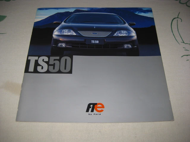 FORD FALCON TICKFORD TS50 FTE Brochure. $50.00 - PicClick AU