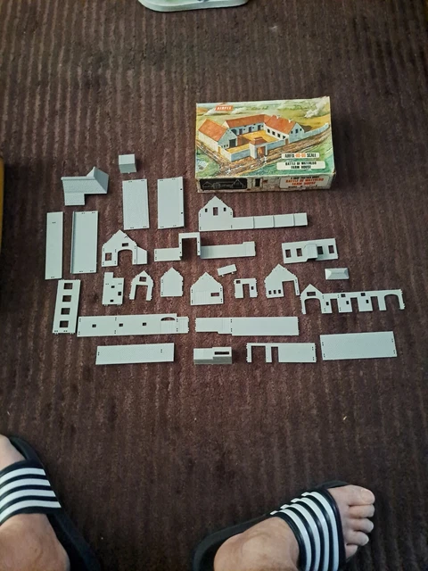 AIRFIX BATTLE OF Waterloo Farm House With Box £12.50 - PicClick UK