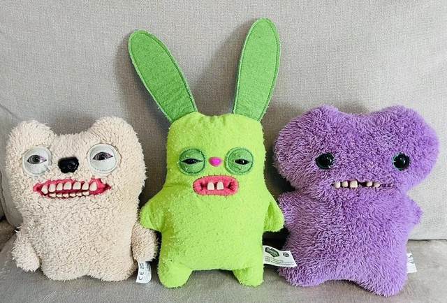 FUGGLER FUNNY UGLY Monsters 9 Inch Plushies/Teddies Bundle, X 3 £13.20 ...