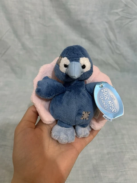 MY BLUE NOSE Friends Feathers Peacock No. 87 NEW with Tags 4” Soft Toy ...