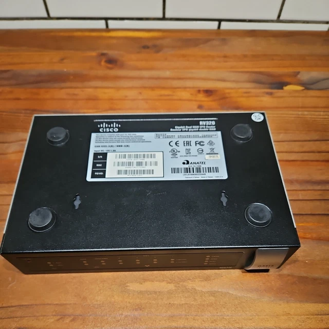 CISCO RV320 100 Mbps Wired Router (RV320-K9-G5) £47.50 - PicClick UK