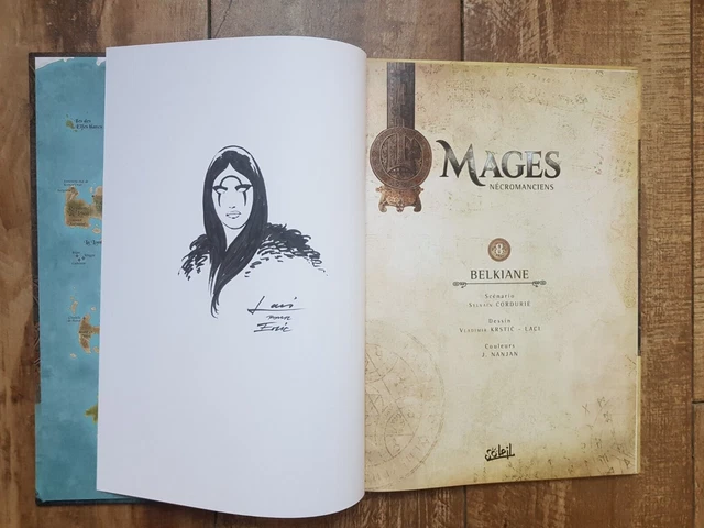 BD MAGES. EO + DEDICACE. tome 8. belkiane. LACI EUR 65,00 - PicClick FR