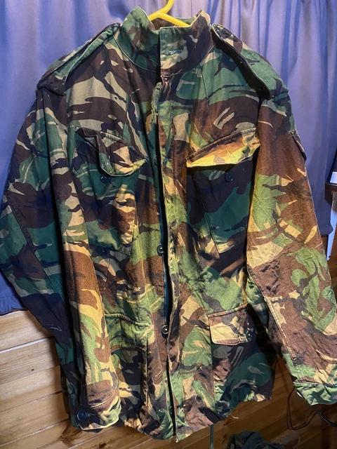 GENUINE BRITISH ARMY 85 Pattern Combat Smock DPM Woodland Camo Shooting ...