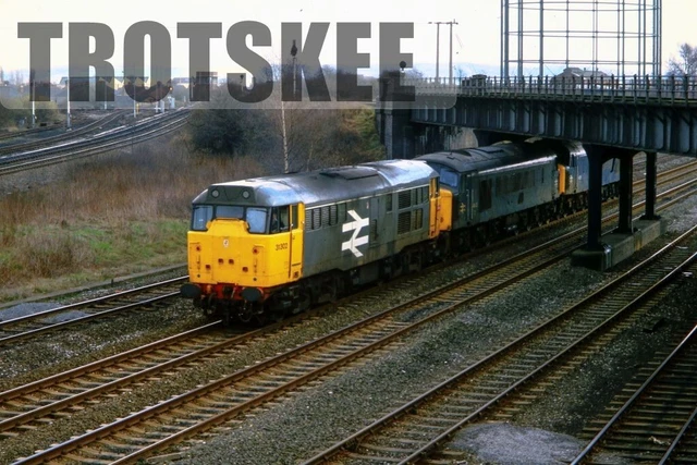 35MM COLOUR SLIDE BR British Railways Diesel Loco 31302 Class 31 1986 ...