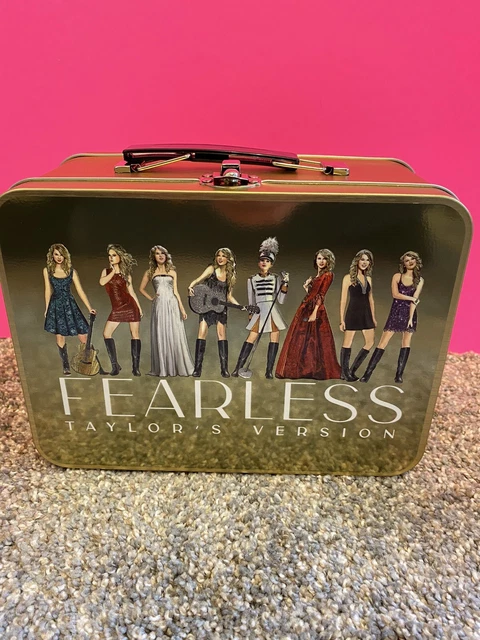 TAYLOR SWIFT - Fearless Limited Edition Lunchbox Sold Out- Gold Lunch ...