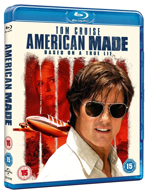 AMERICAN MADE (BLU-RAY) Caleb Landry Jones Lola Kirke Alejandro Edda ...