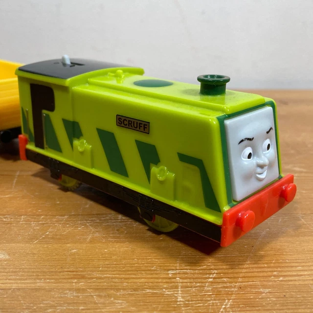 THOMAS AND FRIENDS Trackmaster SCRUFF Train and Truck - Tested and ...